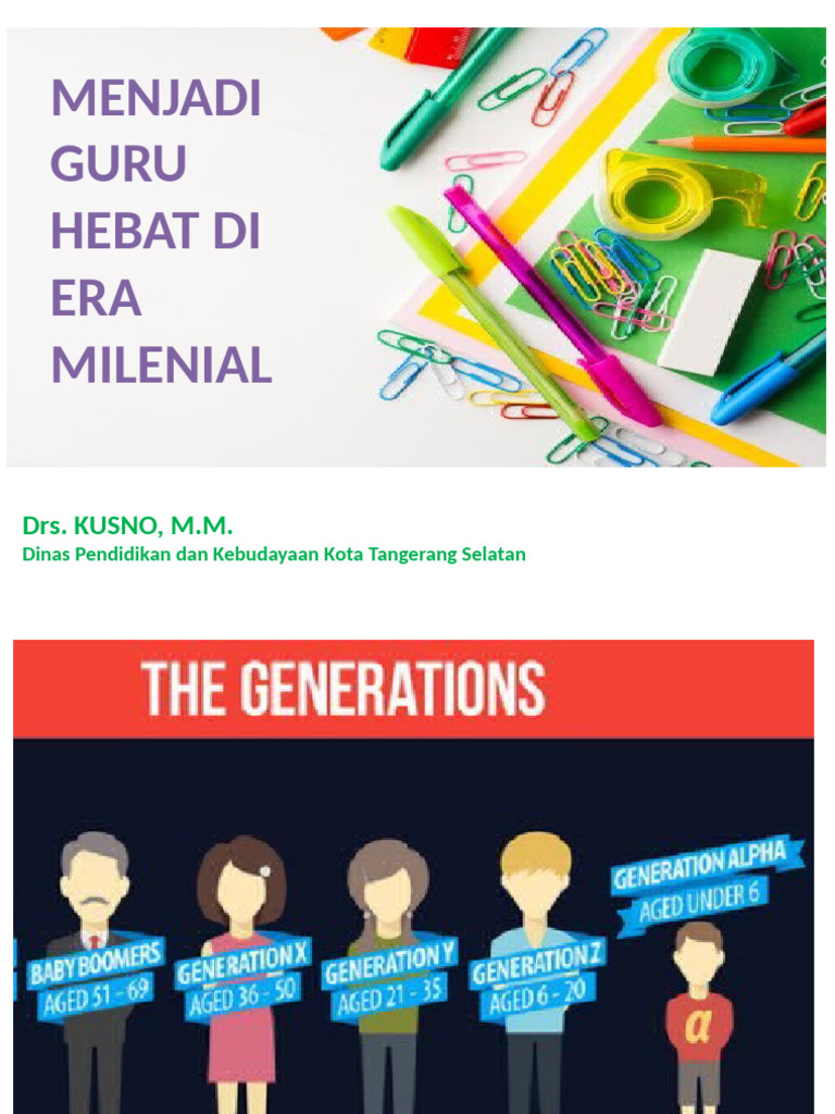 Guru Hebat Di Era Milenial | PDF