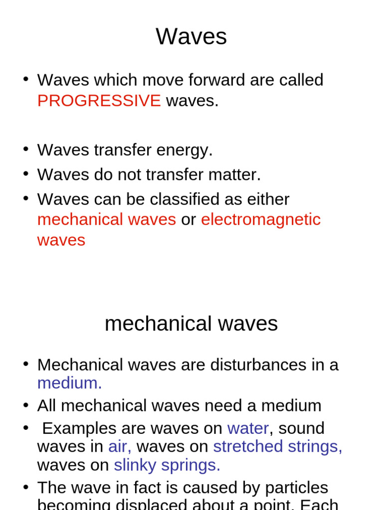 Introduction To Waves | PDF