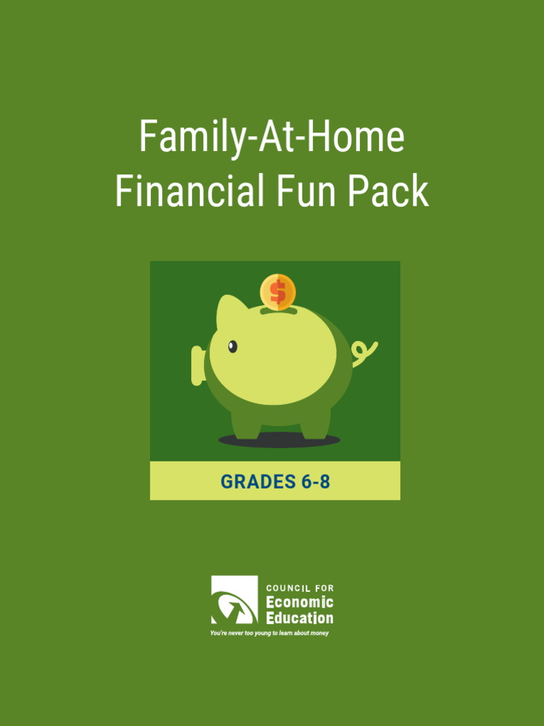 FamilyAtHomeFinancialFunPack All Final3 | PDF
