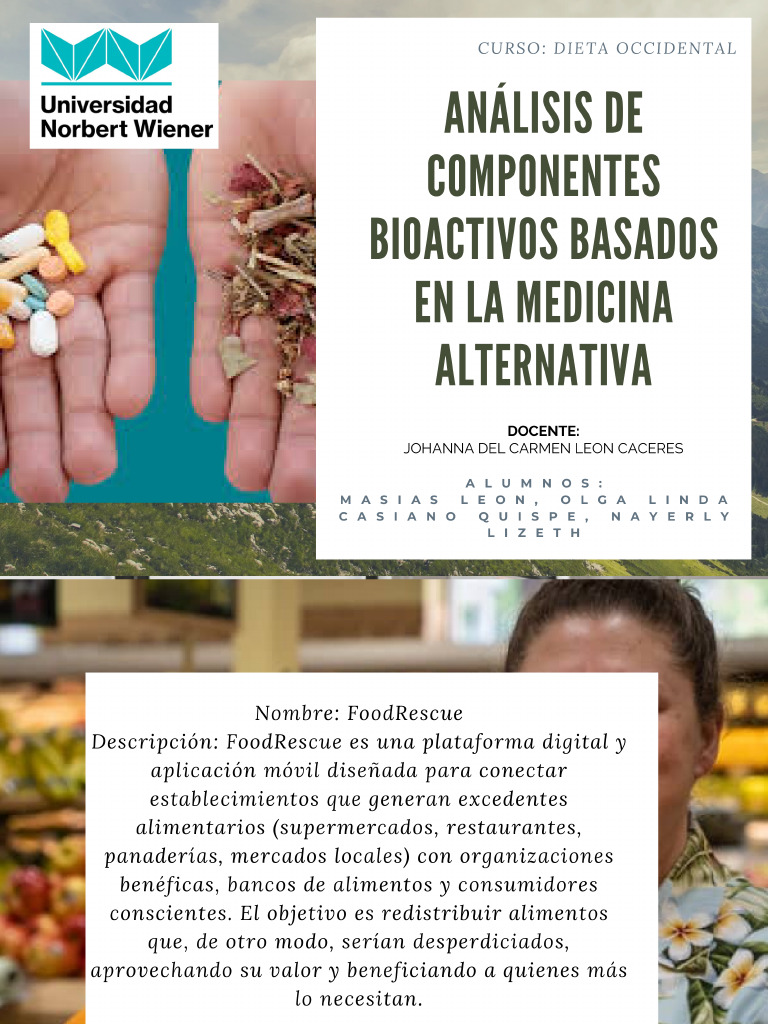Análisis de Componentes Bioactivos Basados en La Medicina Alternativa | PDF
