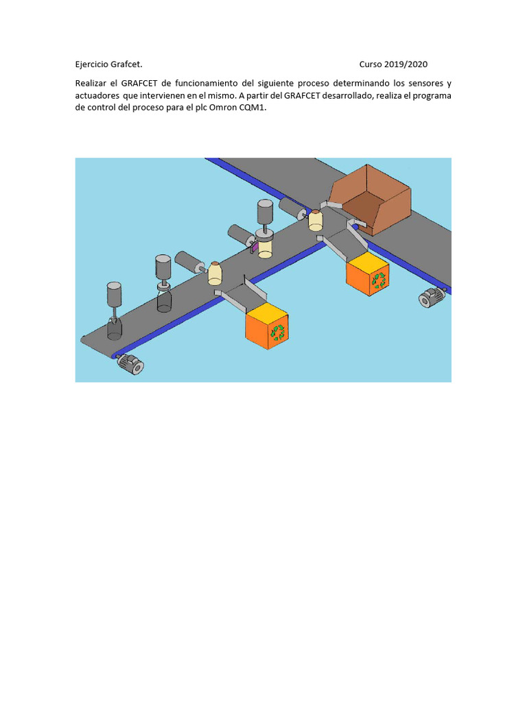 Ejercicio Grafcet 2 | PDF