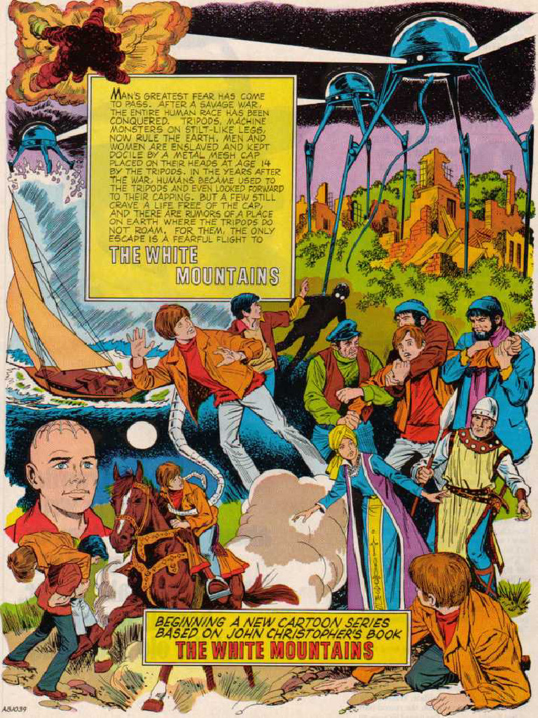 John Christopher - The Tripods - The White Mountain (Ecomic) | PDF