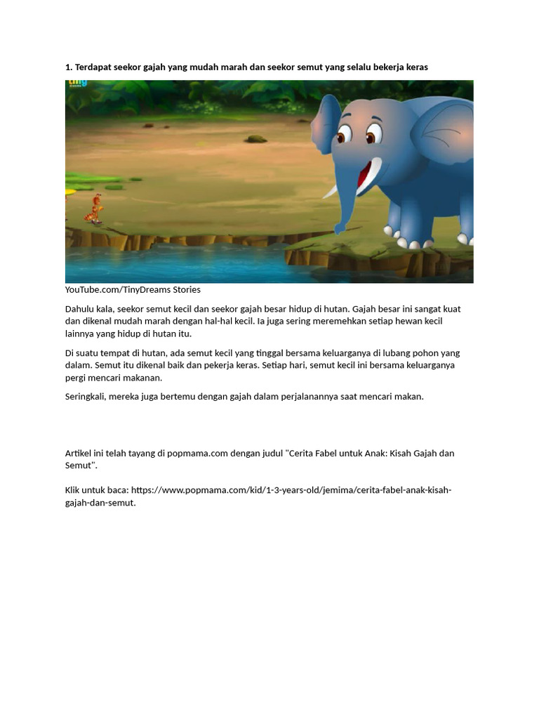 Gajah Dan Semut 1 | PDF