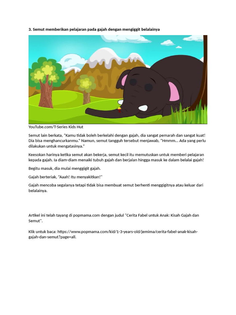 Gajah dan Semut 3 | PDF