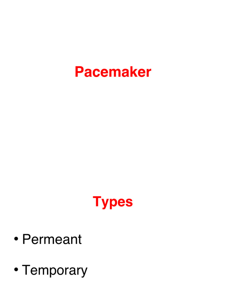 Pacemaker | PDF