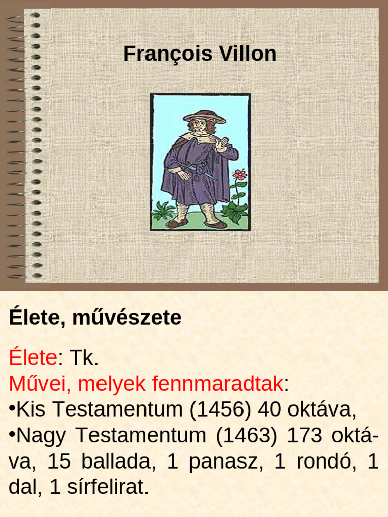 Francois Villon | PDF