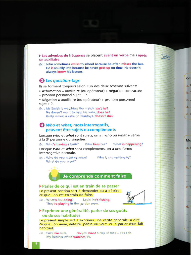 Present Simple + Present Be ING 2 | PDF