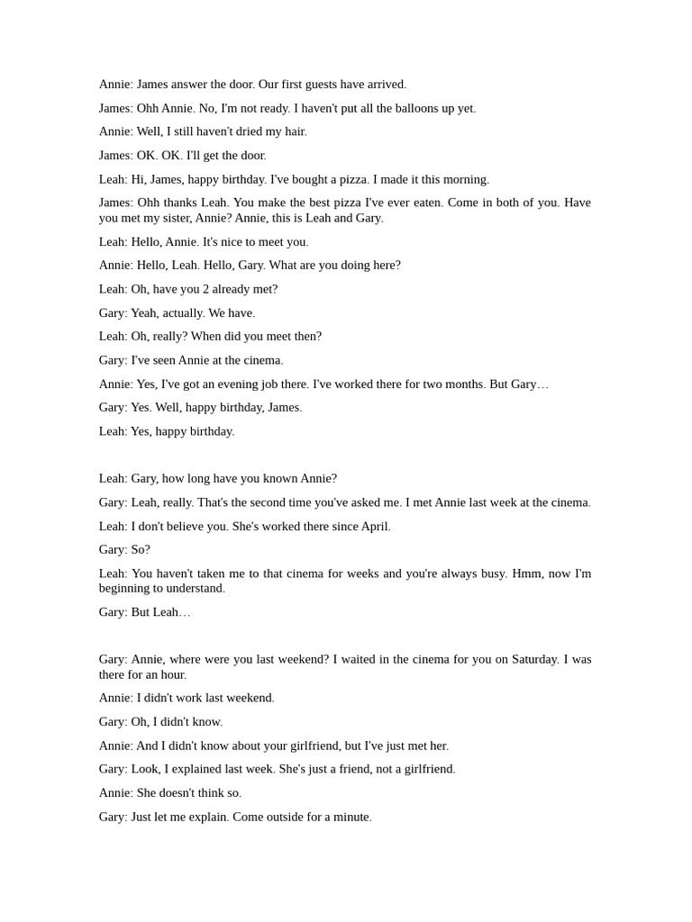 Listening 2 Transcript | PDF