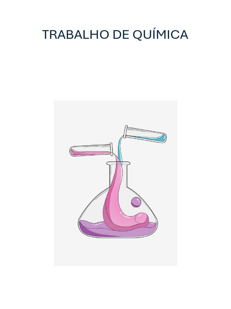 TRABALHO DE QUÍMICA (1) | PDF