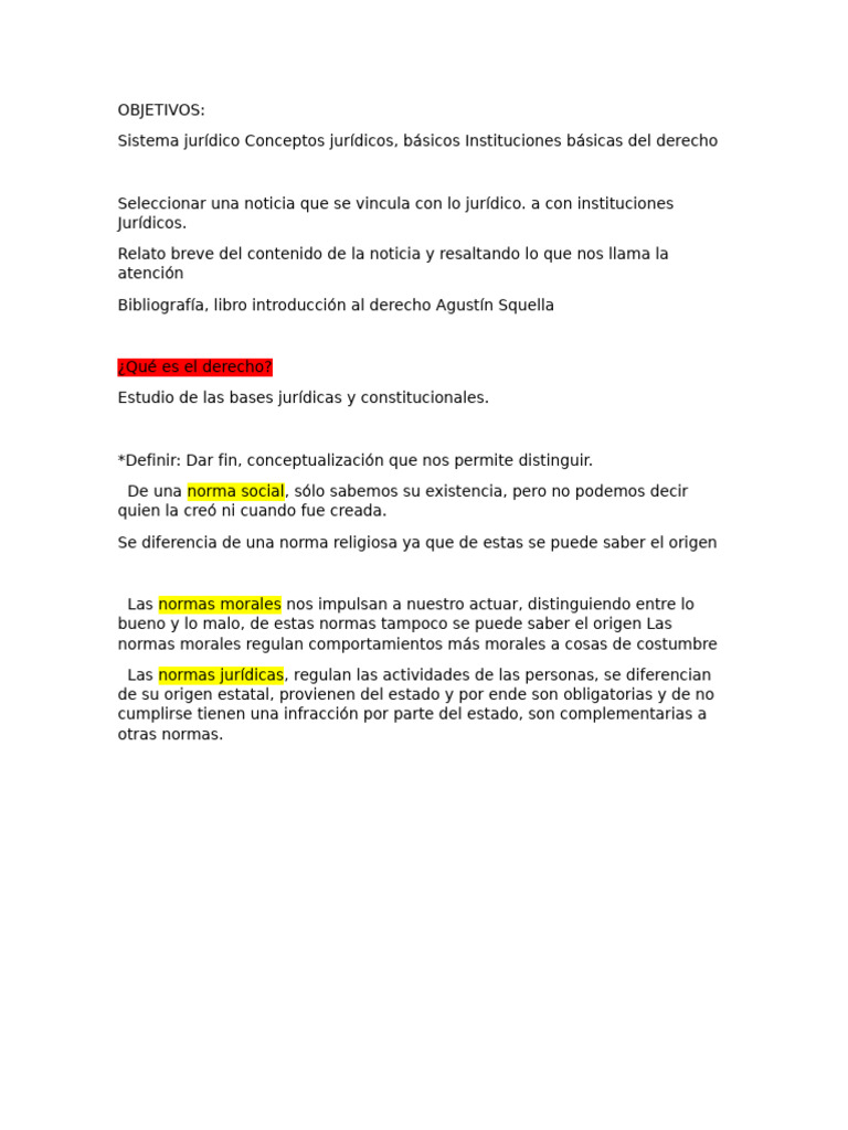 Resumen Intro Al Derecho | PDF