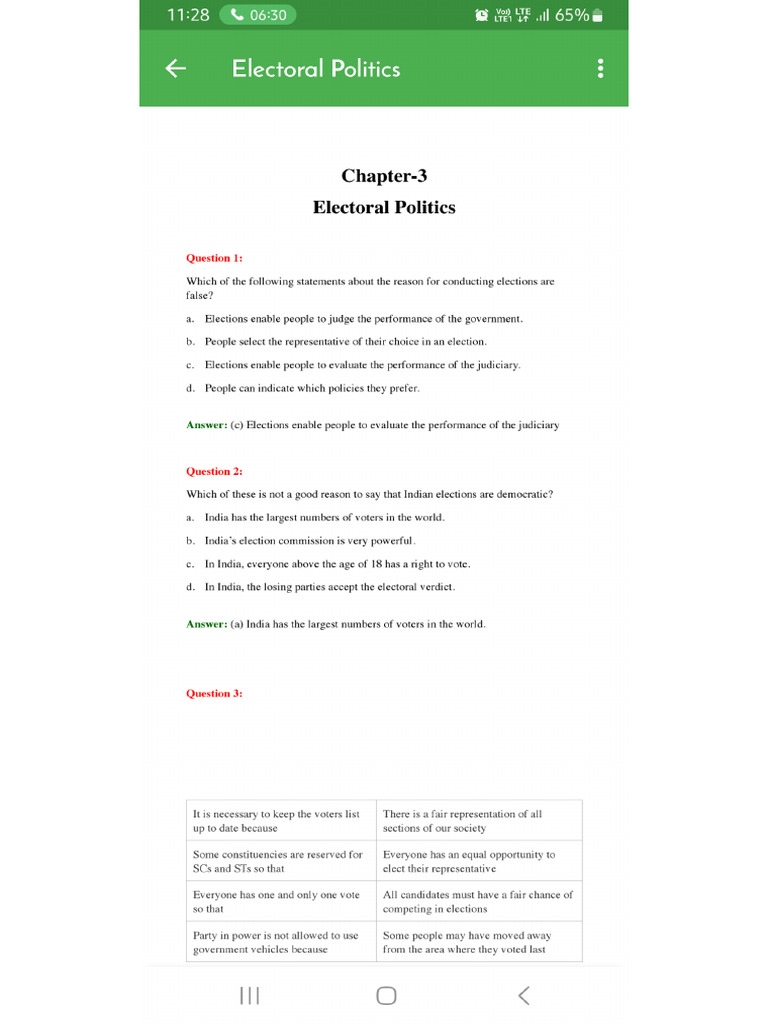 Civics Ch-3 | PDF