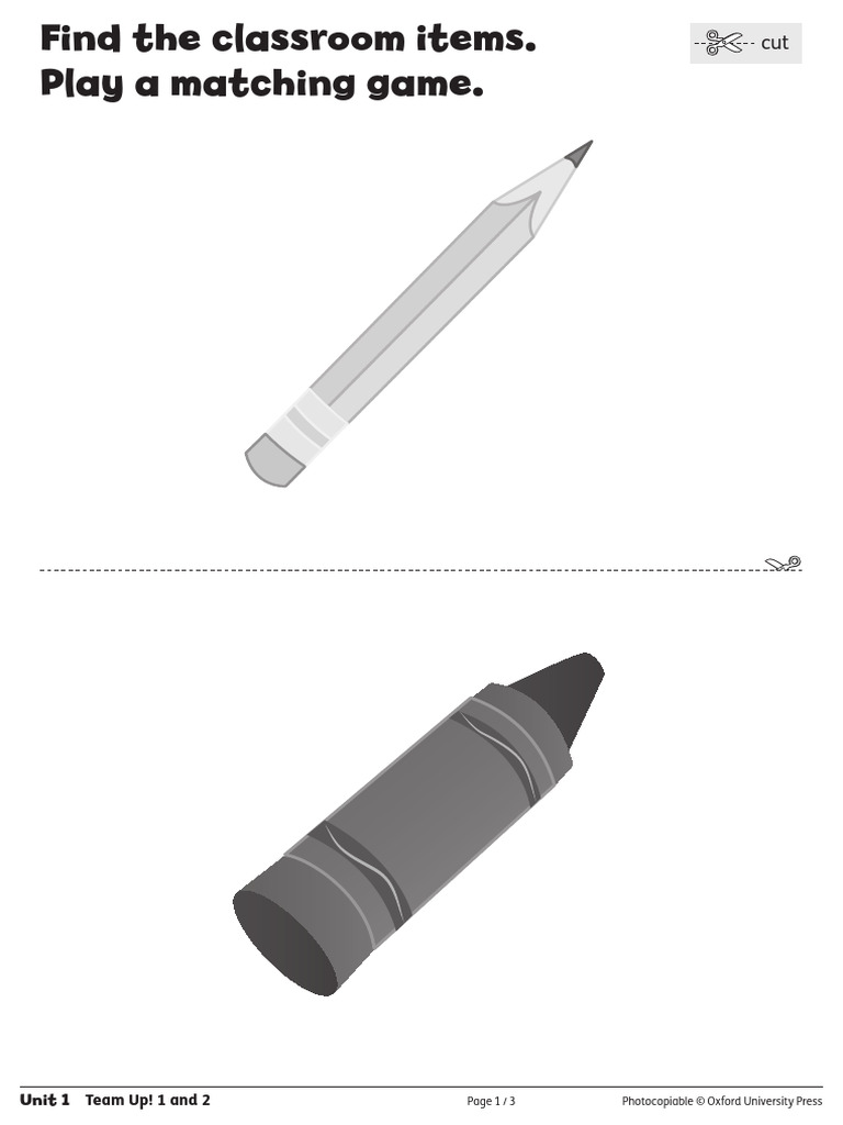 Buzz Starter Team Up Worksheets | PDF