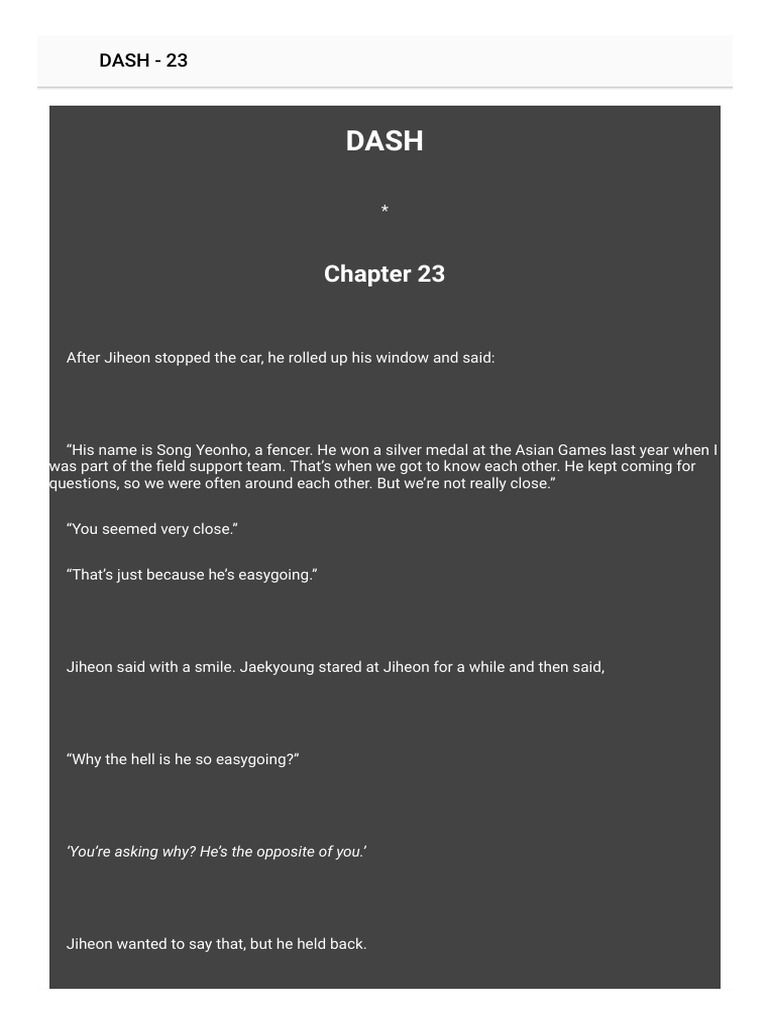 Dash-23 1725809732112 | PDF | Self-Improvement | Sports & Recreation
