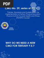 CMO No. 39 S 2021 | PDF