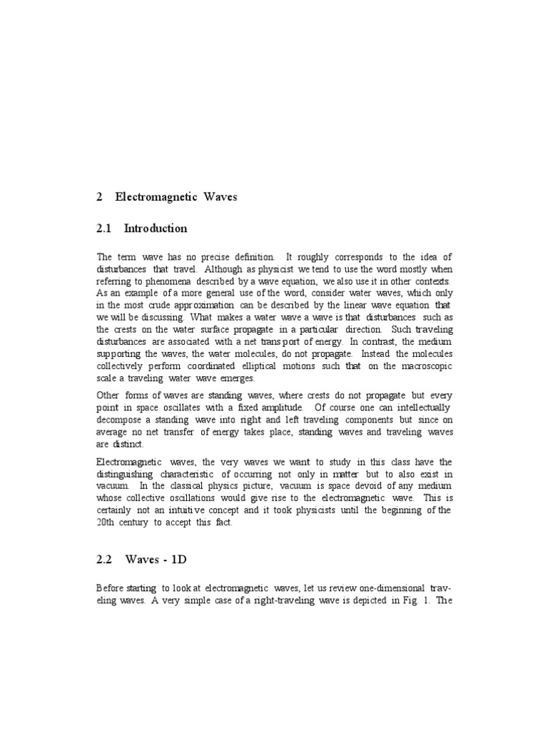 Lecture 5 | PDF | Wave Equation | Waves