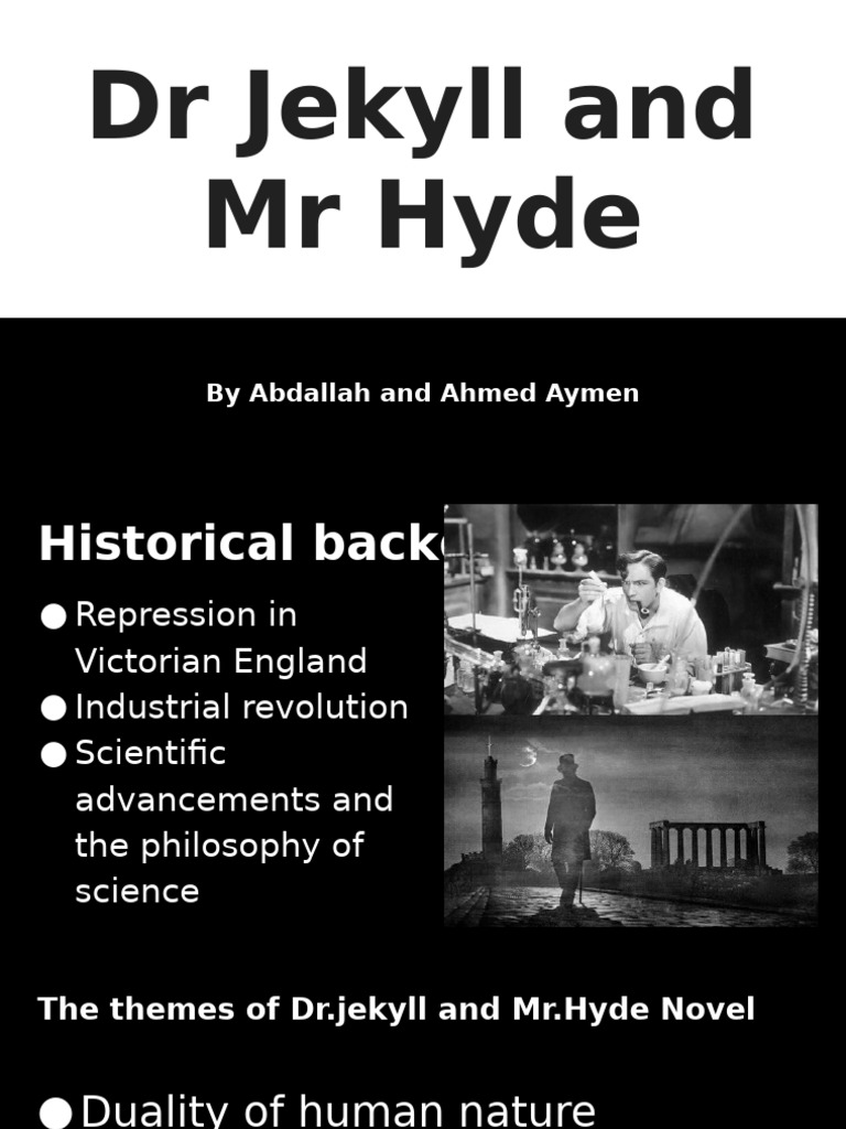 Dr Jekyll and Mr Hyde | PDF