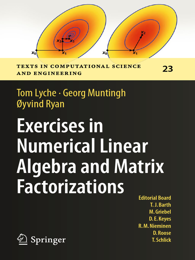 Exercises in Numerical Linear Algebra and Matrix | PDF