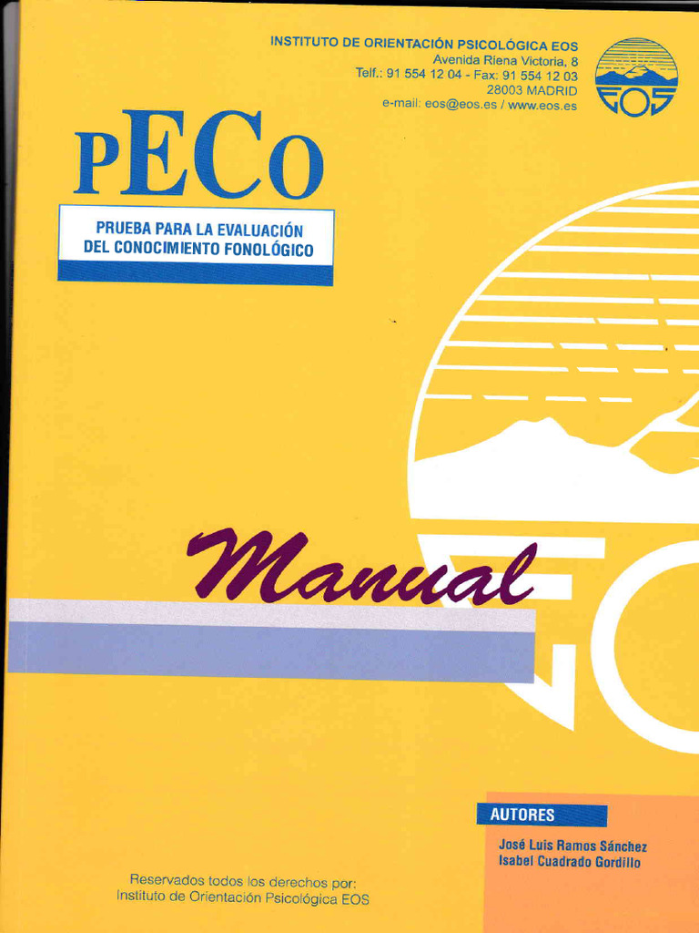 Manual original - PECO | PDF