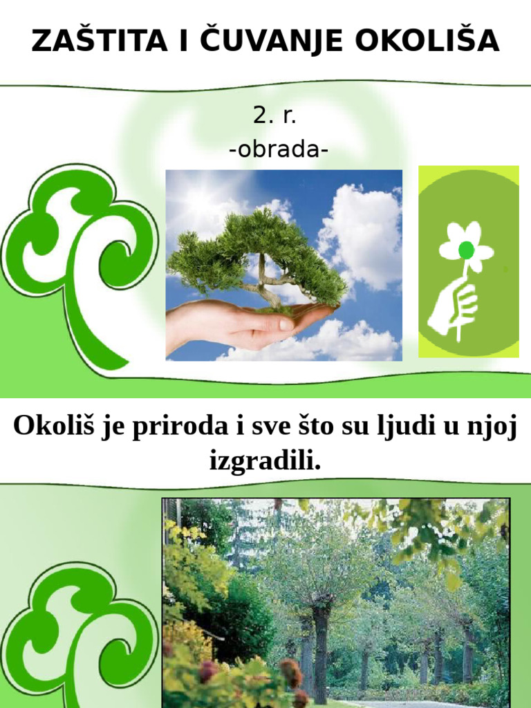 Zastita I Cuvanje Okolisa Bubica | PDF