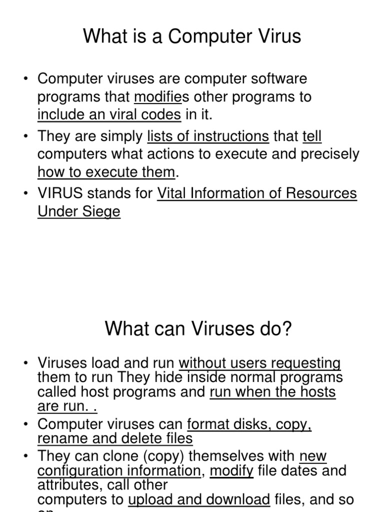 Virus | PDF | Computer Virus | Antivirus Software
