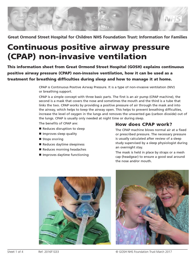 CPAP F1833 A4 BW FINAL Mar17 | PDF | Breathing | Clinical Medicine