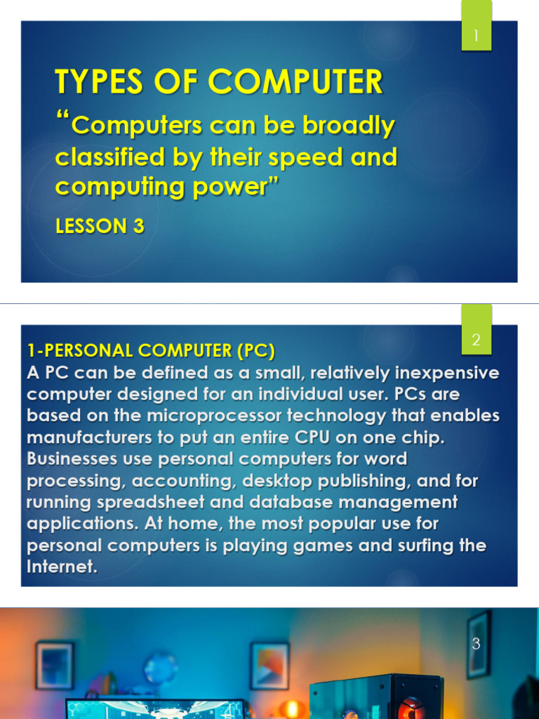 3-TYPES OF COMPUTER | PDF