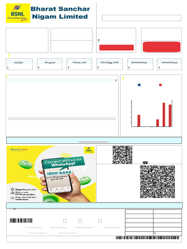 Fibre Home WiFi Invoice Summary | PDF | Cheque | Payments