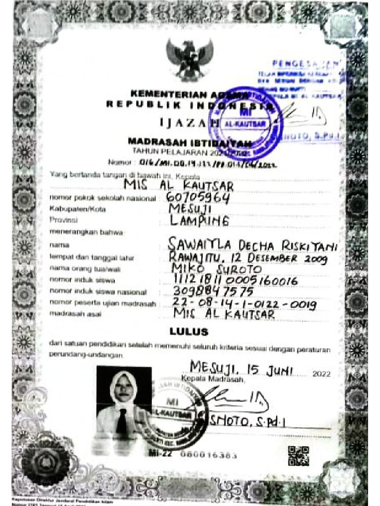 Berkas Sawayla Decha | PDF