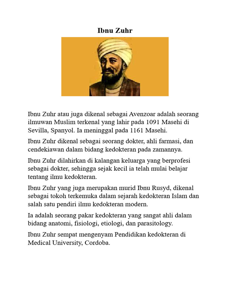 Ibnu Zuhr - Rizqy Kautsar Rahman - XI RPL | PDF