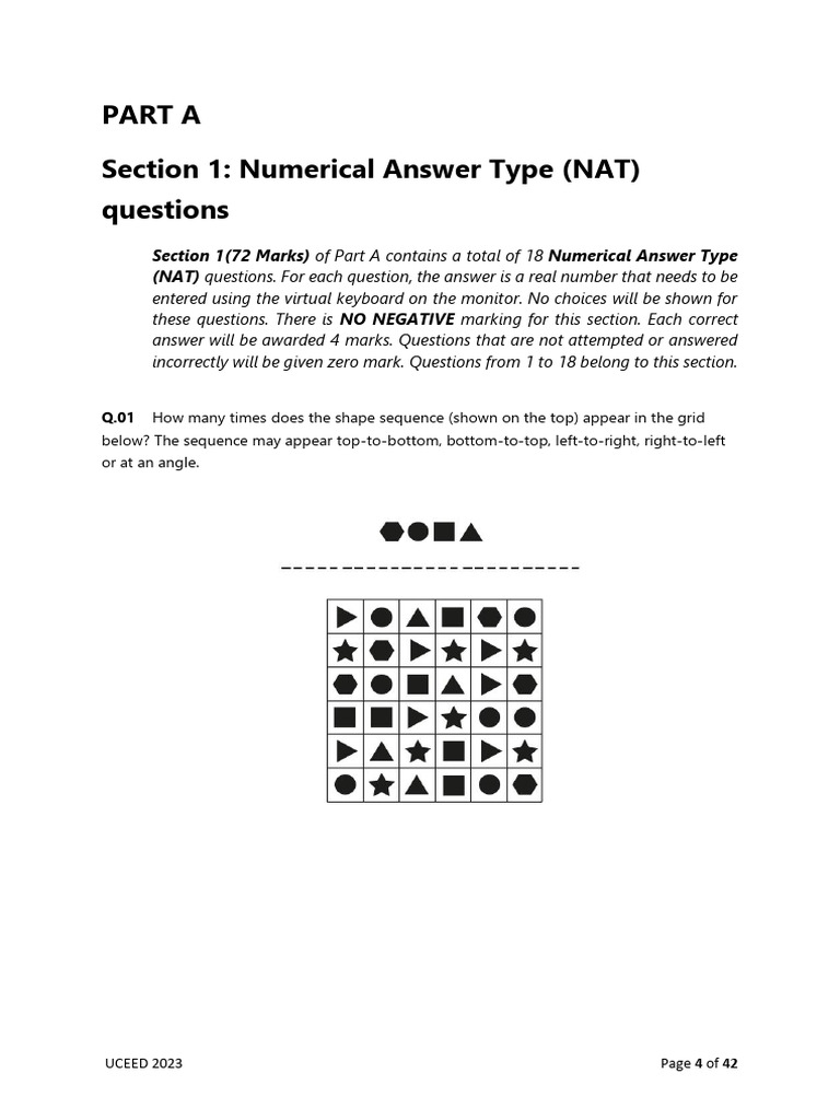 UCEED_2023_Question_Paper_ | PDF