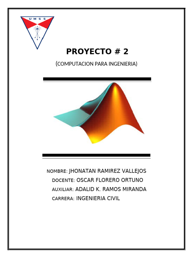 Proyecto #2 MATLAB | PDF