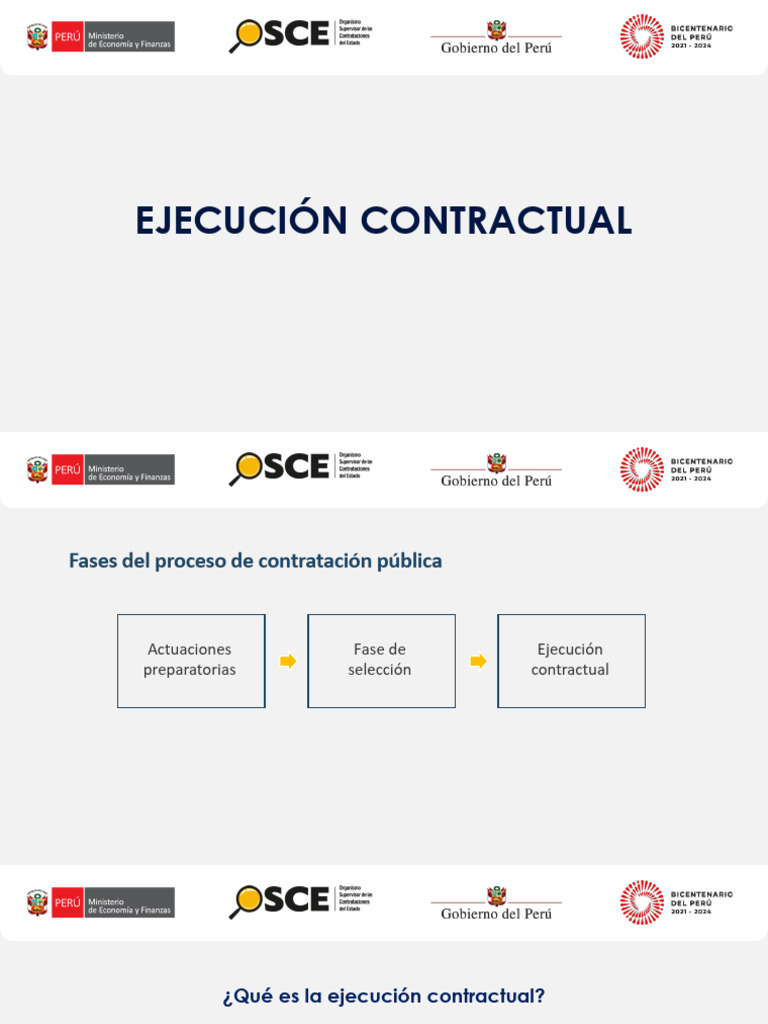 Fase Ejec. Contractual | PDF