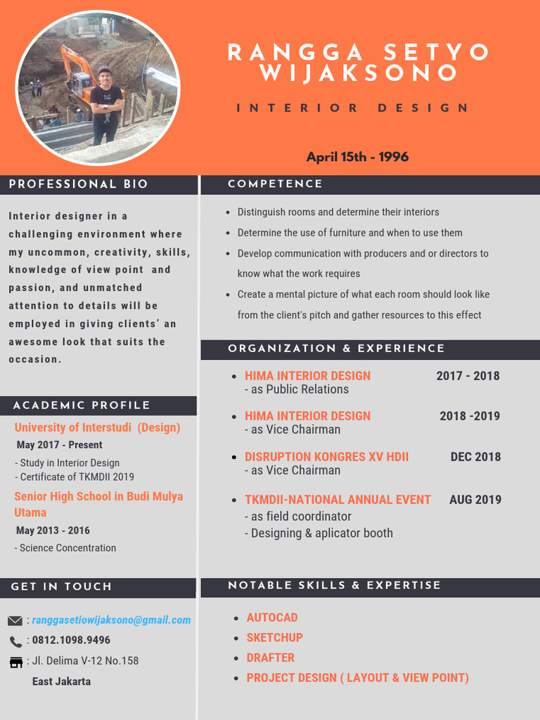 CV RANGGA S.W. | PDF