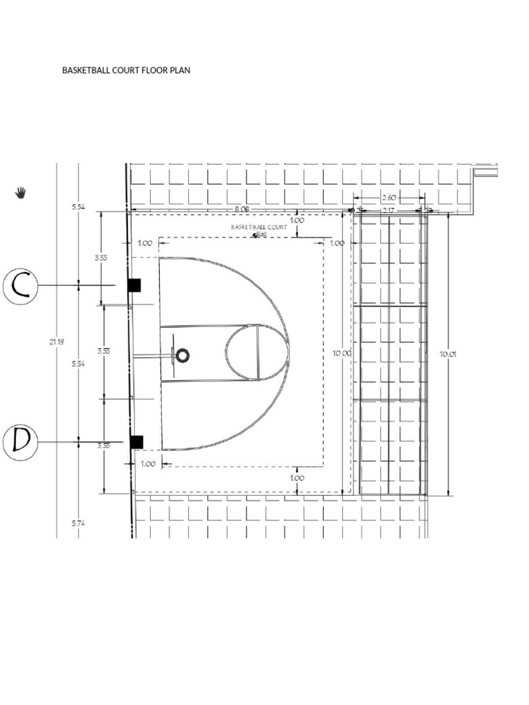Basketball Court Floor Plan | PDF