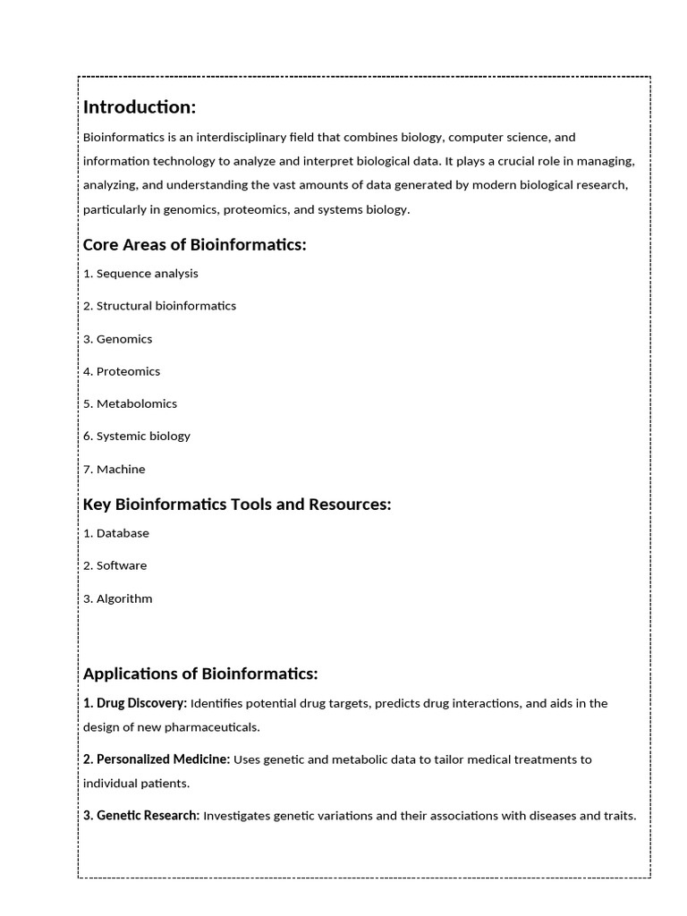 Bioinformatics Assignment 1 | PDF | Bioinformatics | Self-Improvement