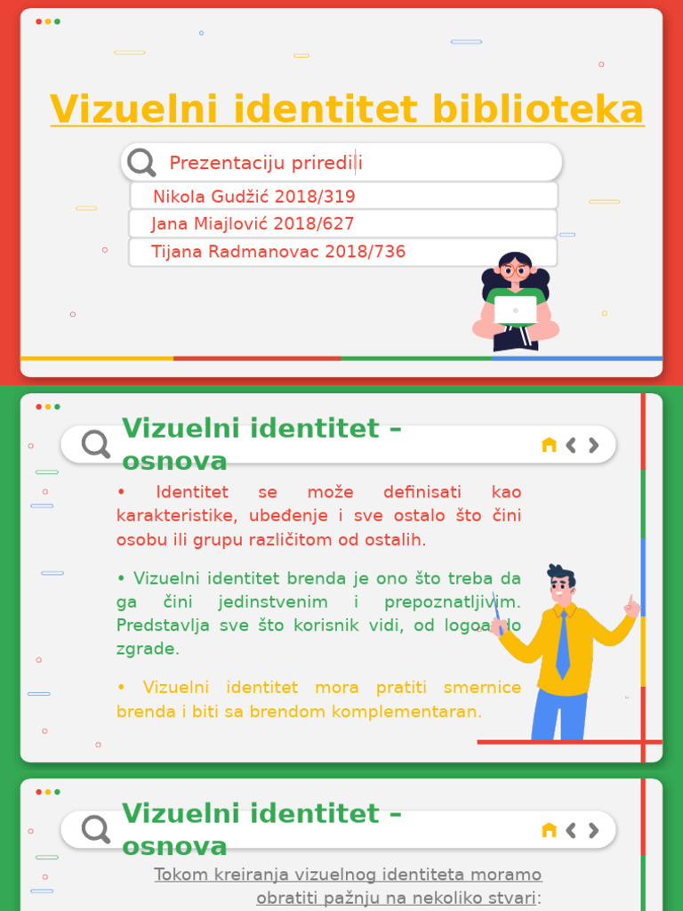 Vizuelni Identitet Biblioteka | PDF