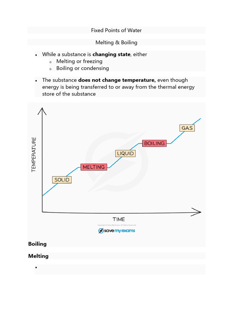 Boiling and Melting | PDF