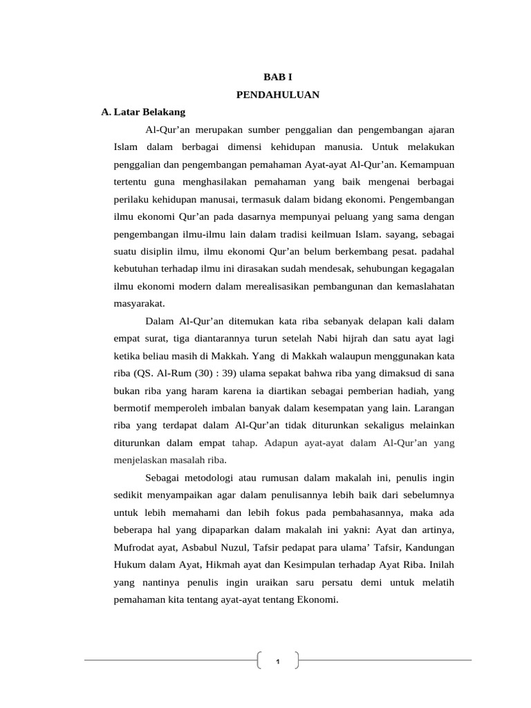 Bab I Pendahuluan A. Latar Belakang: Tahap. Adapun Ayat-Ayat Dalam Al ...