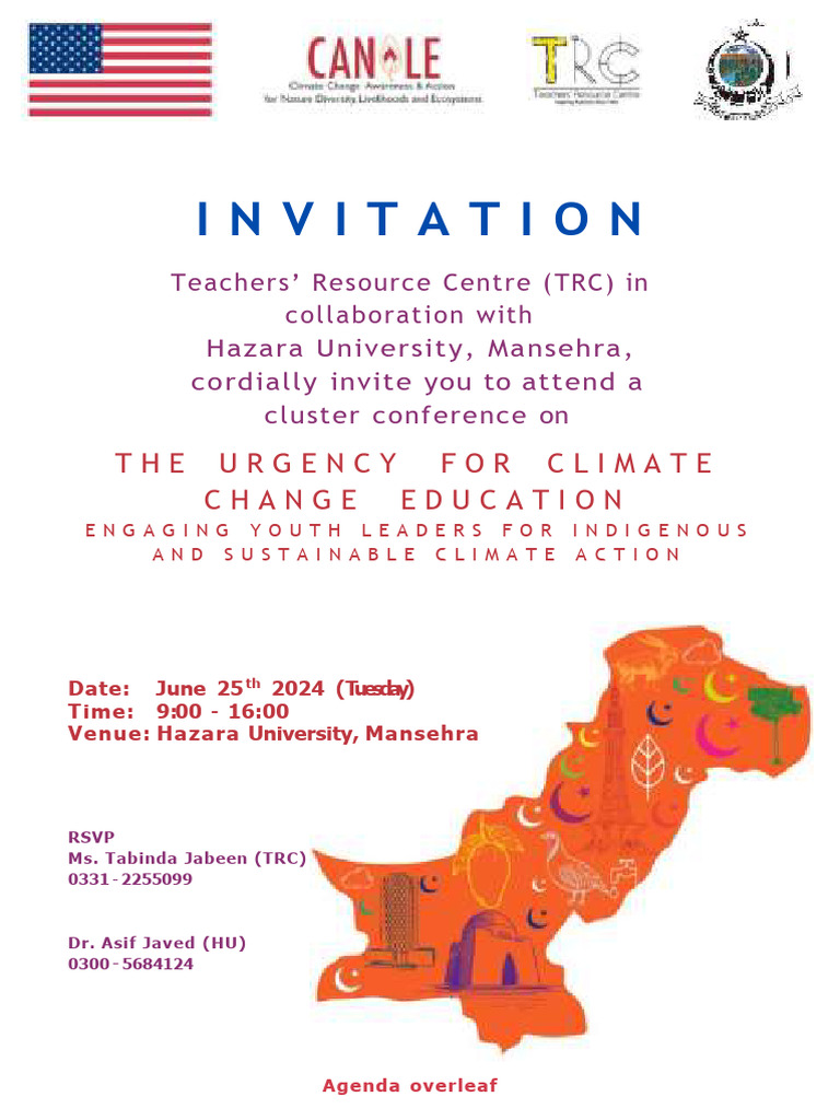 Climate Change Conference-Invitation | PDF