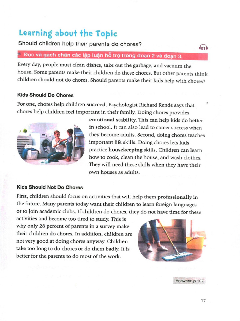 Kid Should Do Chores | PDF