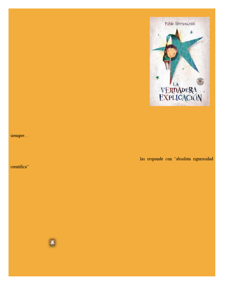 La Verdadera Explicacion | PDF