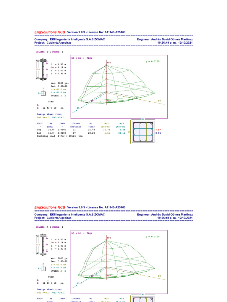 Anexo 8 EngSolutions RCB Requerimientos de Acero Pedestales | PDF