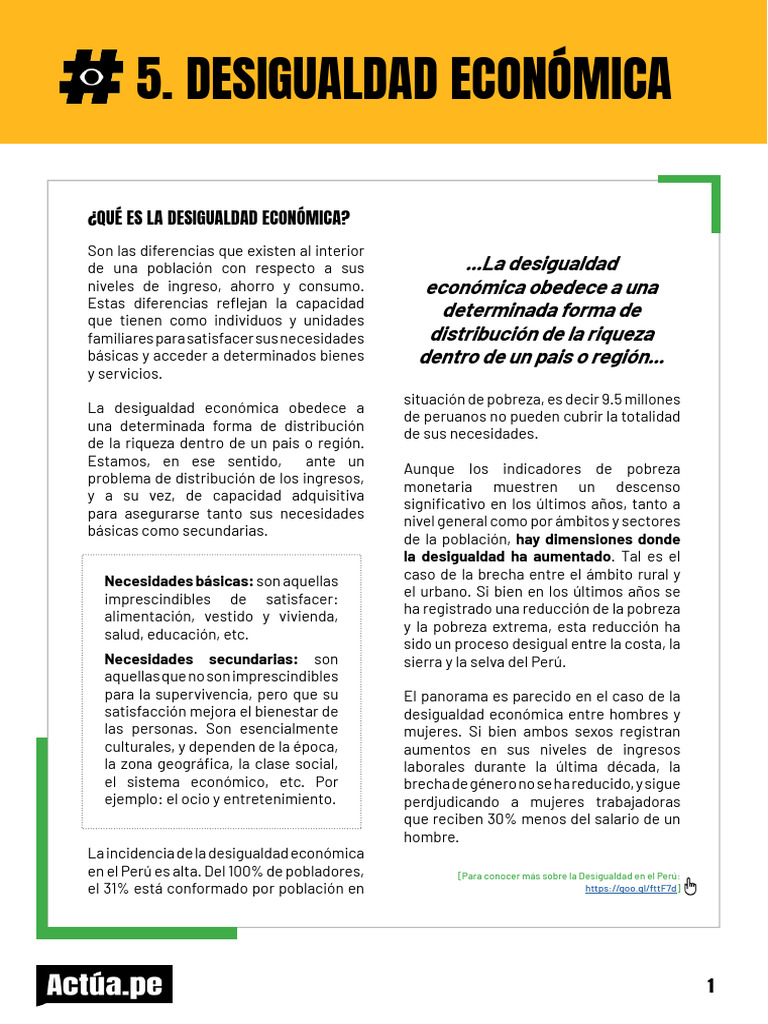 Desigualdad Economica | PDF
