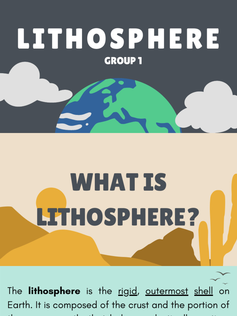 Lithosphere: Group 1 | PDF