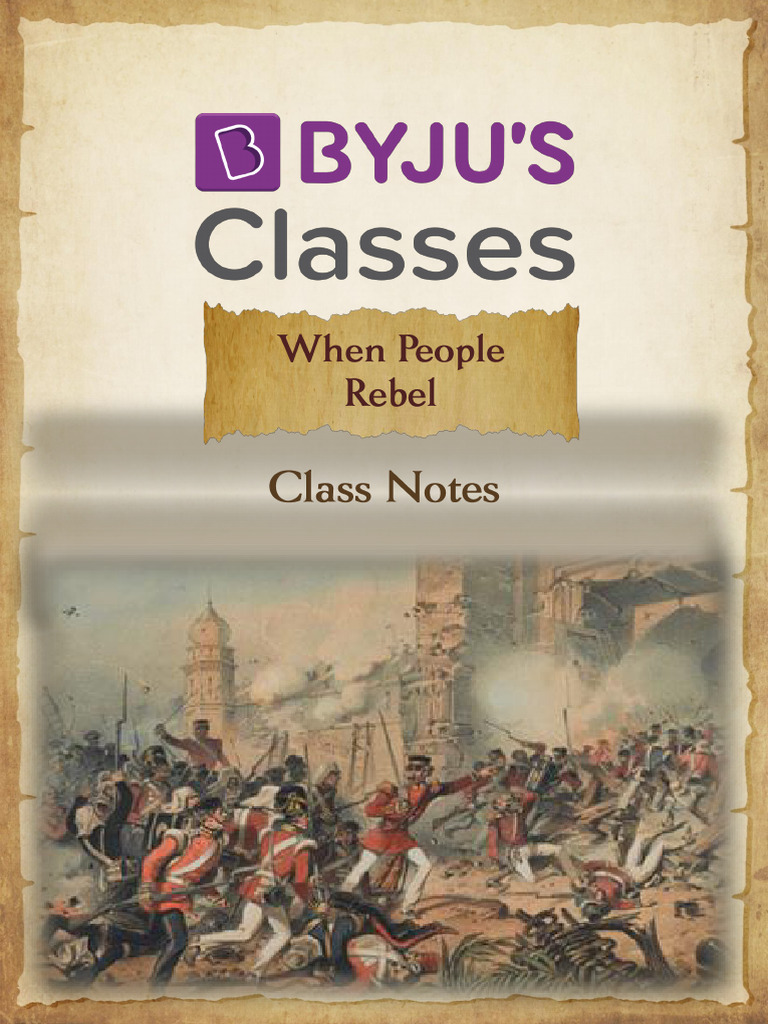 When People Rebel - Notes | PDF