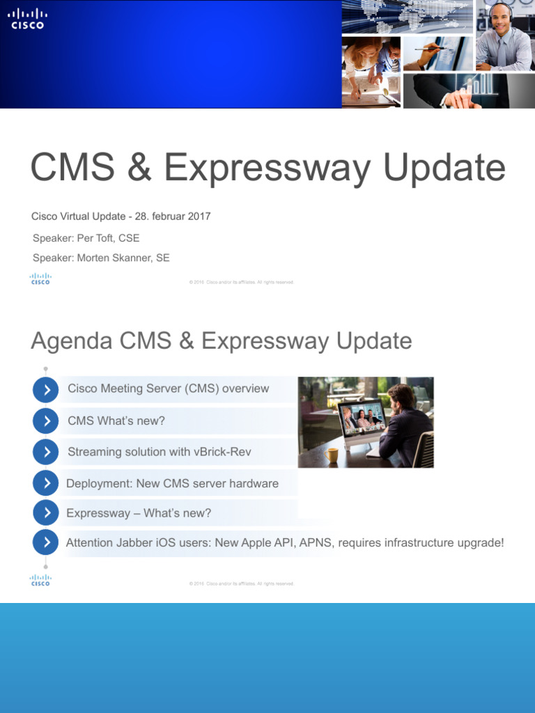 CMS - CiscoMeetingServerogExpressway | PDF