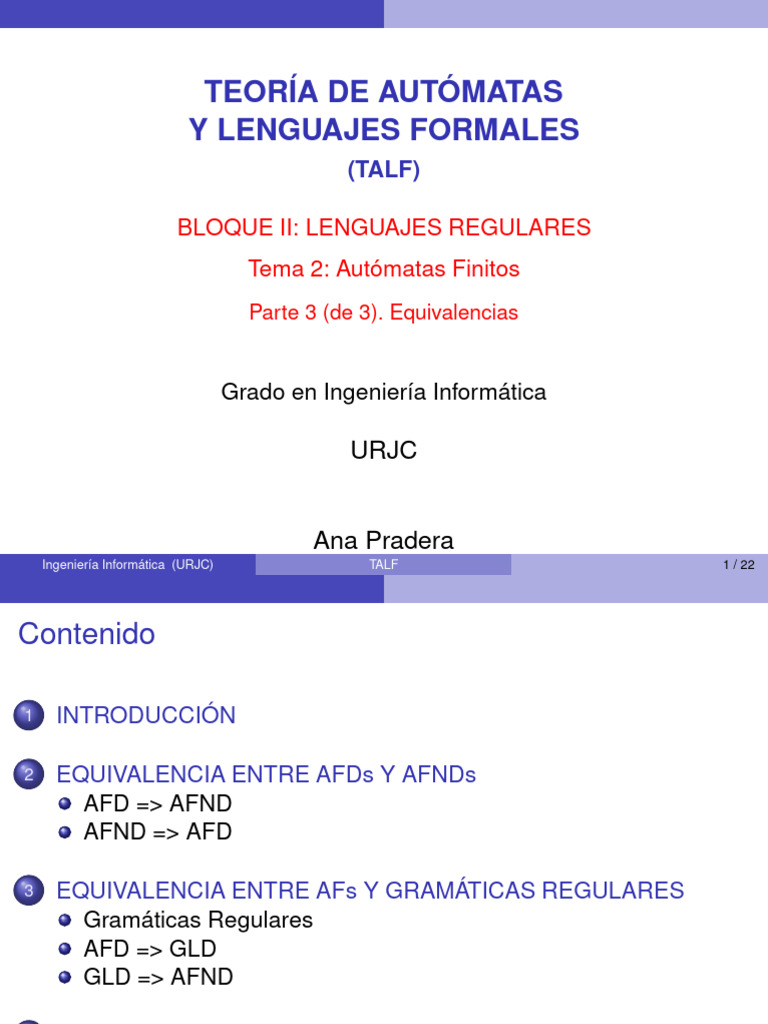 Tema2 3 TALF Web | PDF