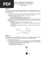 Fascicule Dexercice Corrige PC Seconde | PDF