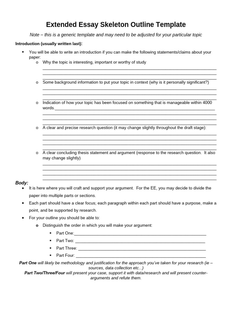 Outline Option 2 | PDF