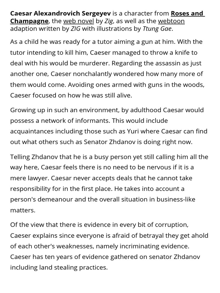 Caesar Alexsandrovich Sergeyev | PDF